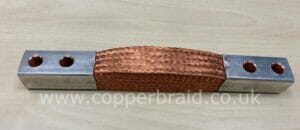 1200mm2 Copper Braid busbar 50mm wide